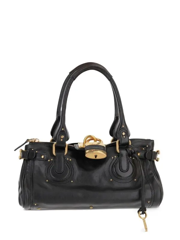 Chloé Paddington Leather Shoulder Bag - Multicolor