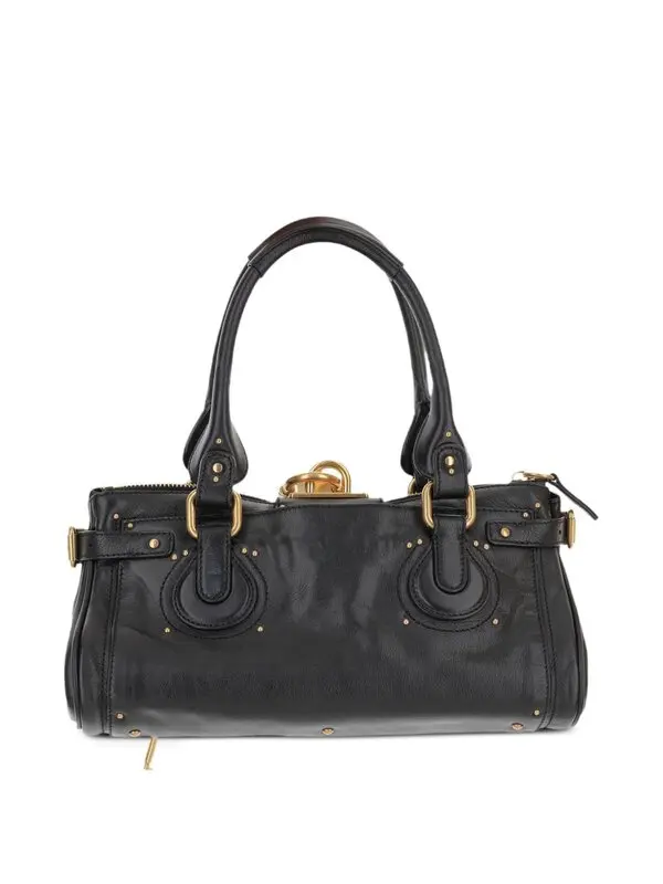 Chloé Paddington Leather Shoulder Bag - Multicolor