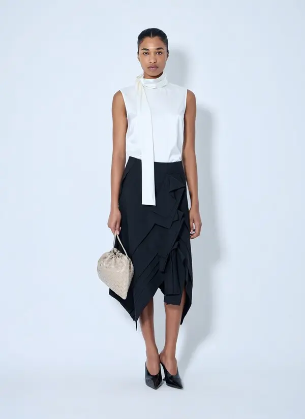Bottega Veneta Silk Sleeveless Top