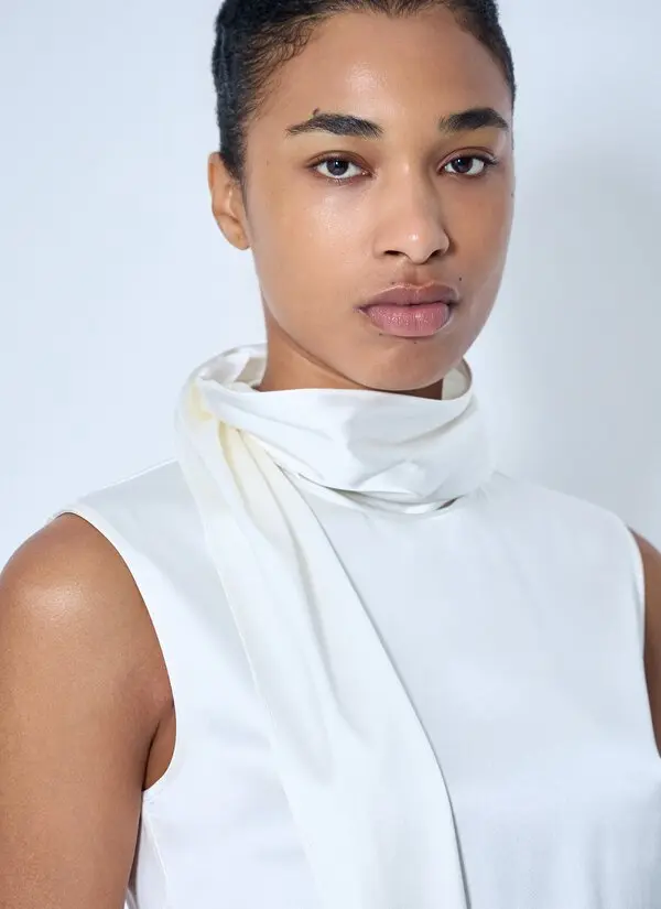 Bottega Veneta Silk Sleeveless Top