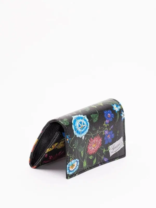 Gucci Flora Motif Wallet
