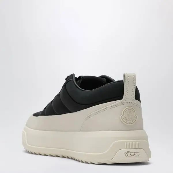 Moncler Altive Suede And Nubuck Sneakers - Black