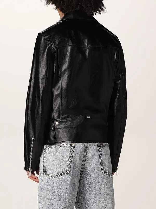 Saint Laurent Leather Biker Jacket