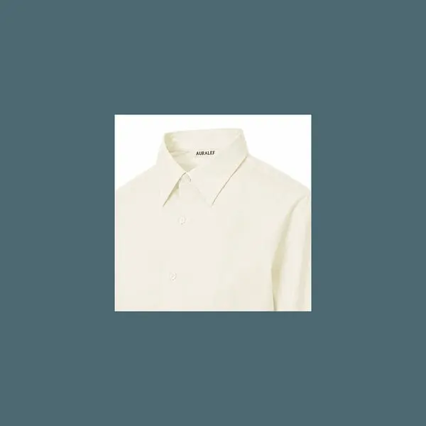 Auralee Super Fine Cotton Long-sleeve Shirt