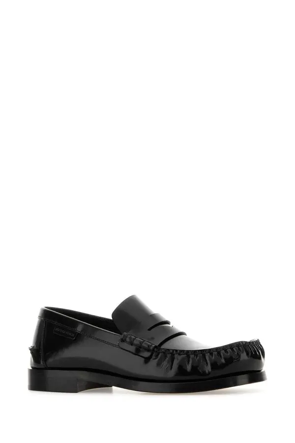 Bottega Veneta Leather Truman Loafers - Black