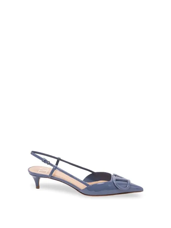 Valentino Garavani Vlogo Signature Slingback Pumps - Multicolor