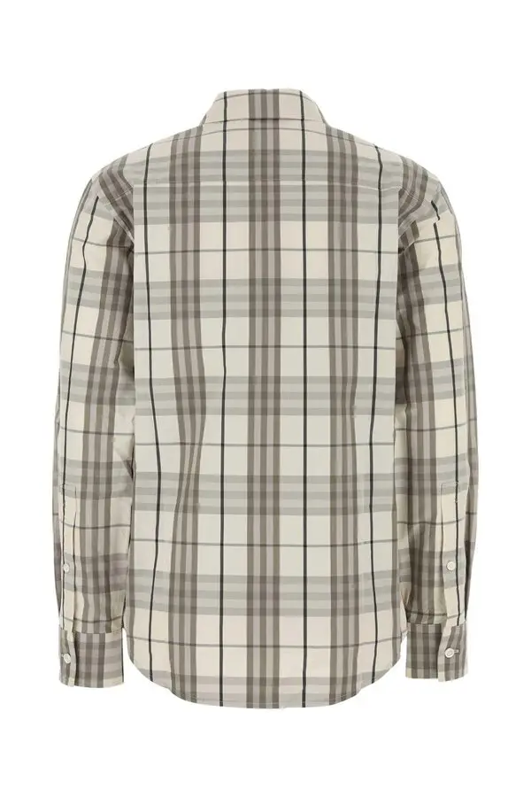 Burberry Embroidered Poplin Shirt