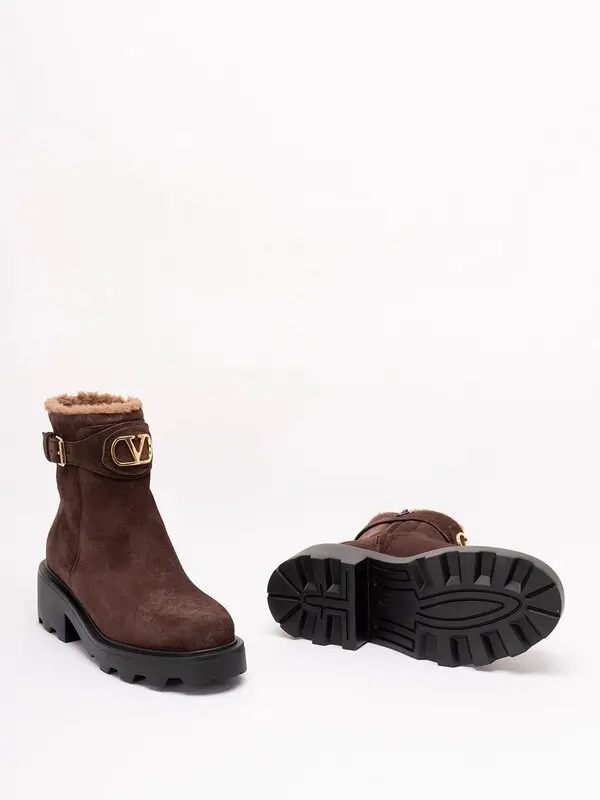 Valentino Garavani Vlogo Signature Boots - Multicolor