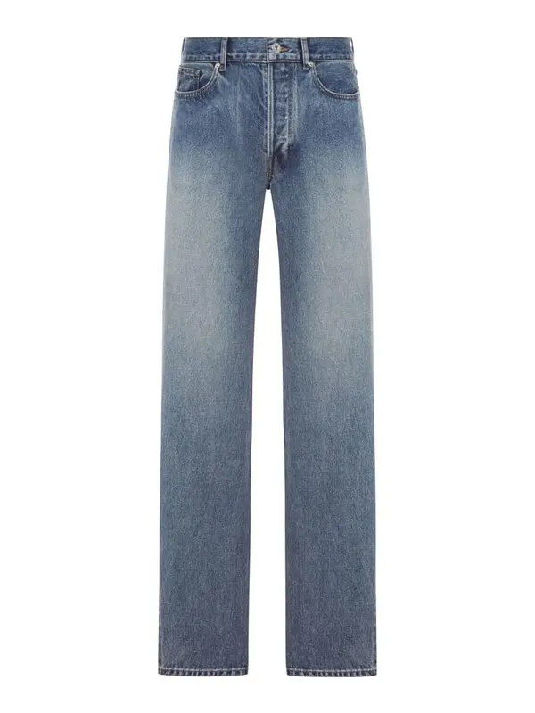 JW Anderson J.w.anderson Straight Leg Denim Jeans - Multicolor