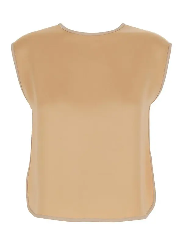 FORTE_FORTE Viscose Blend Sleeveless Top - Multicolor