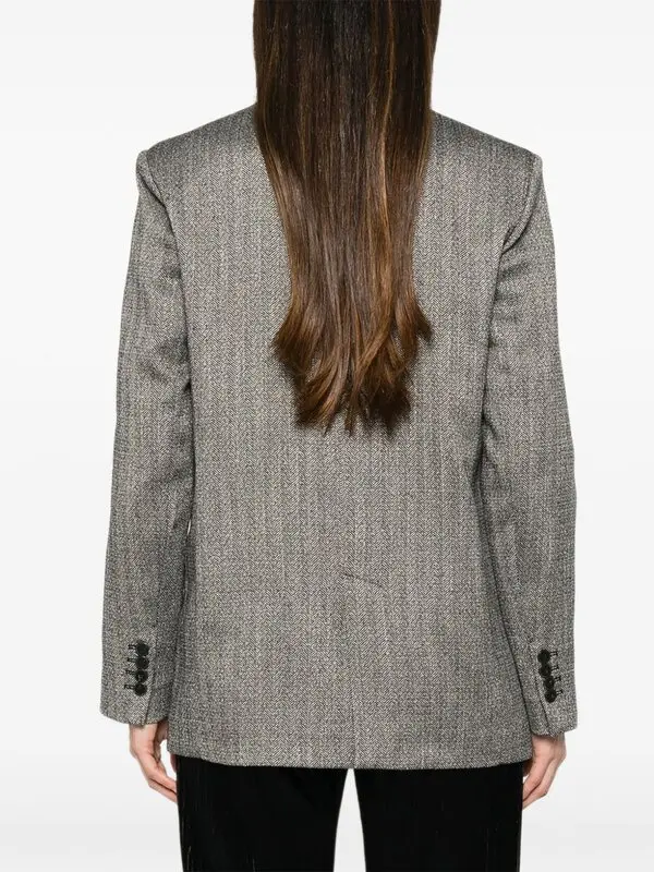 FORTE_FORTE Single-breasted Blazer Jacket