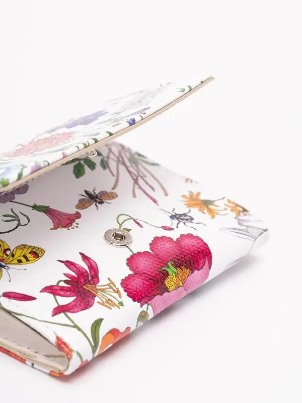 Gucci Essence Flora` Wallet - Multicolor