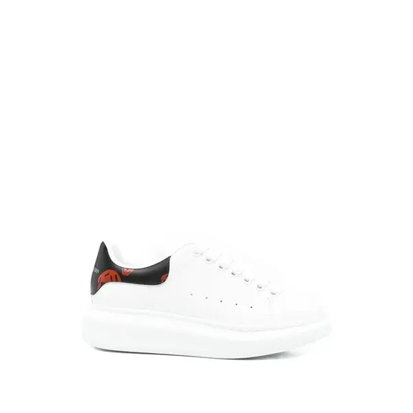Alexander McQueen Leather Skull Trainers - White