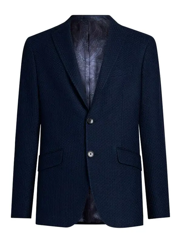 Etro Textured Jersey Jacket