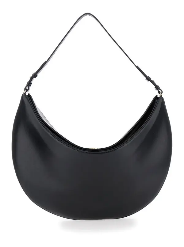 Jacquemus Leather Shoulder Bag - Black