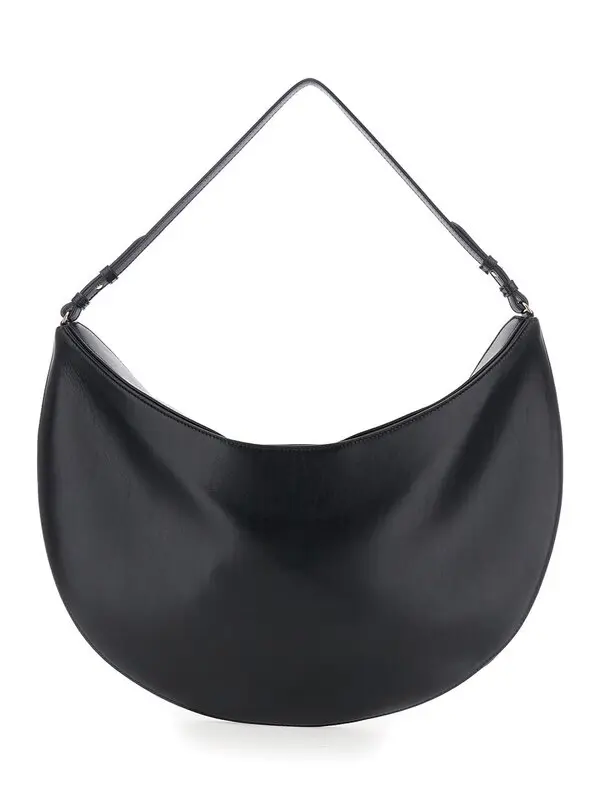 Jacquemus Leather Shoulder Bag - Black
