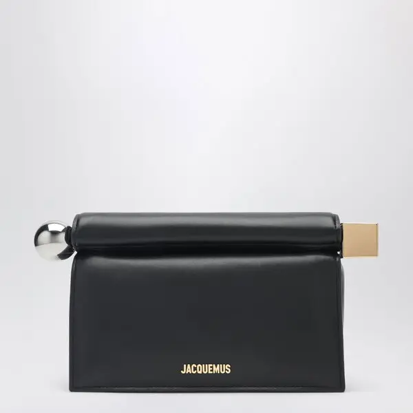 Jacquemus Rond Carre Pouch - Black