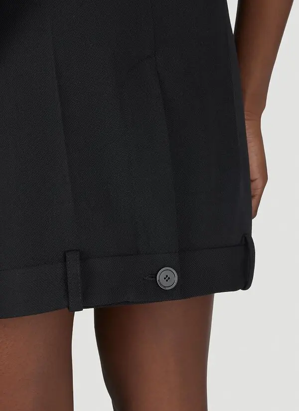 Balenciaga Deconstructed Mini Skirt