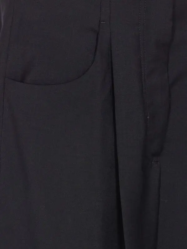 Fendi Wool Wide-leg Trousers
