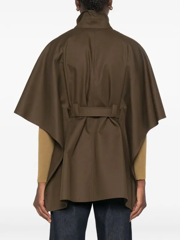 Max Mara Cotton Cape - Multicolor