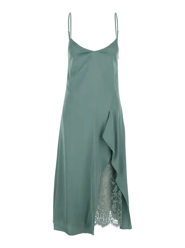 Acne Studios Dolcetta Vis Soft Satin Dress - Multicolor