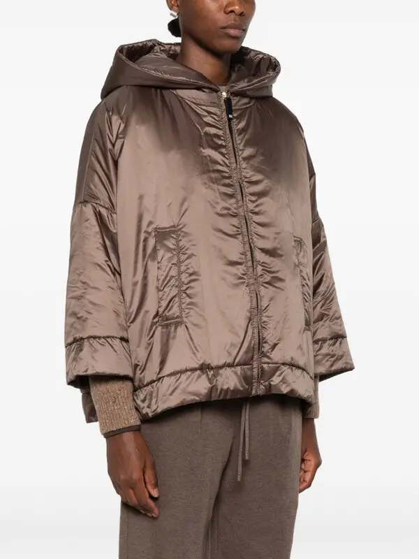 Max Mara Nylon Padded Blouson Jacket