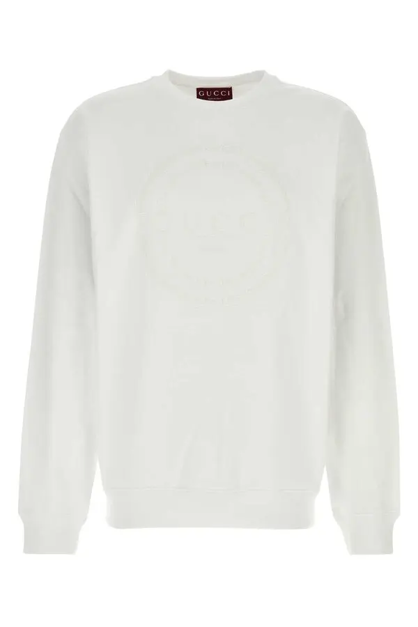Gucci Cotton Sweatshirt - White