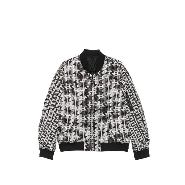 Balmain Jackets Bomber Jackets - Black