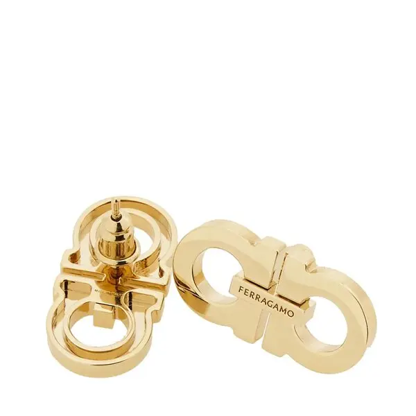 FERRAGAMO Double Gancino Earrings