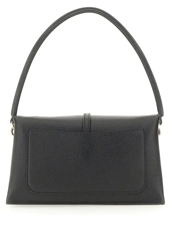 TOD'S T Timeless Flap Bag - Black