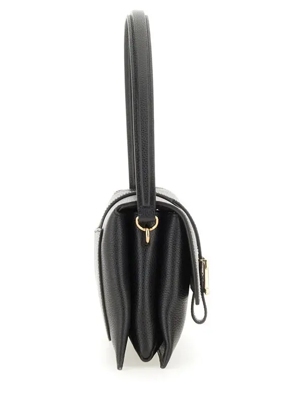 TOD'S T Timeless Flap Bag - Black