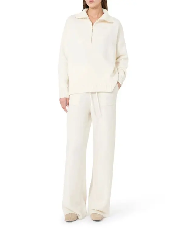 Max Mara Oversized Cashmere Sweater - White