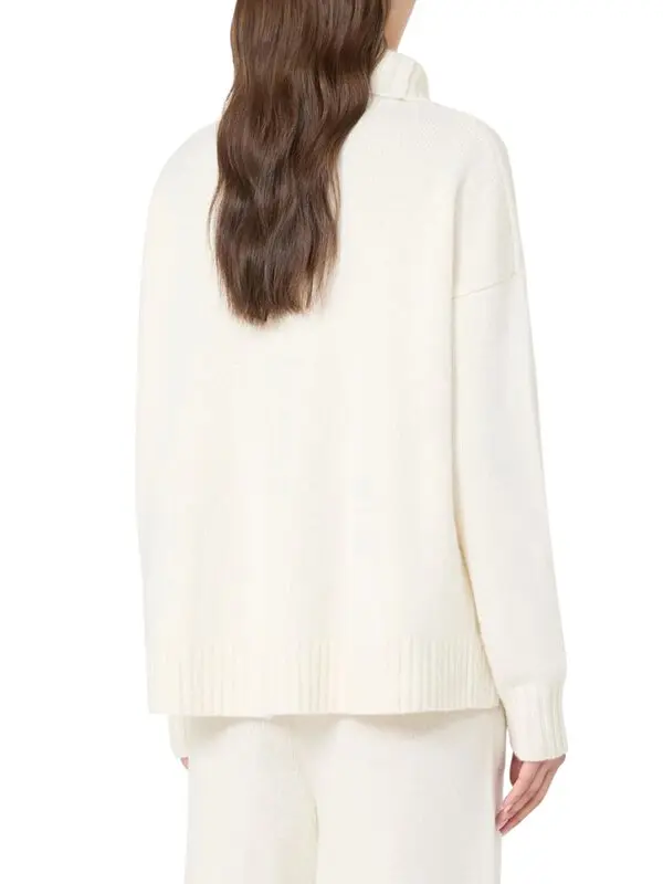 Max Mara Oversized Cashmere Sweater - White