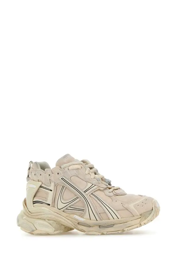Balenciaga Suede Runner Sneakers - Brown