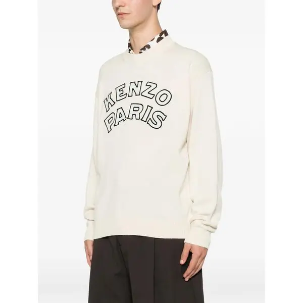 Kenzo Neutrals Sweaters & Knitwear Jumpers