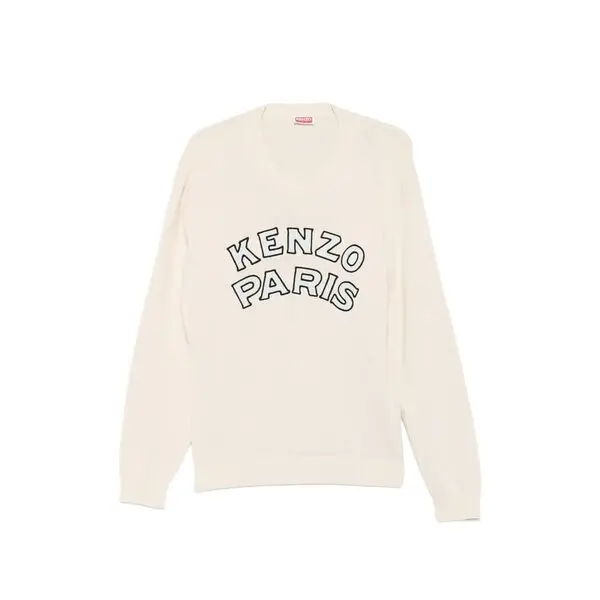 Kenzo Neutrals Sweaters & Knitwear Jumpers - Cream