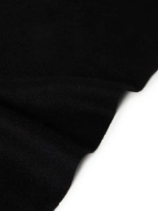 Max Mara Cashmere Stole With Monogram Embroidery