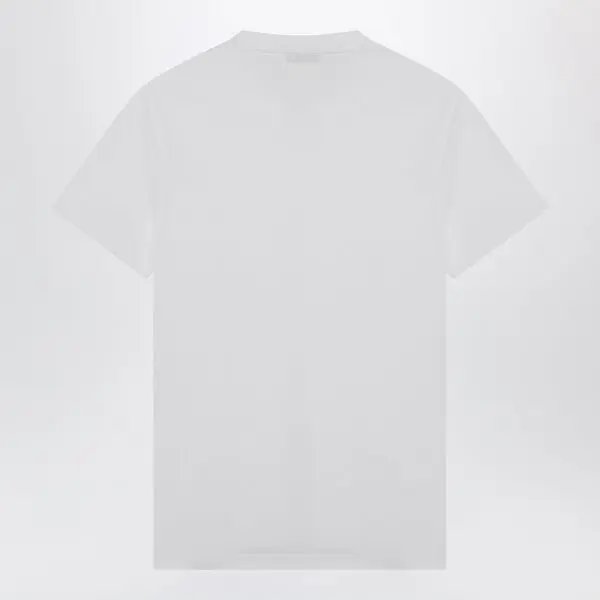 Prada Set Of Three Cotton T-shirts - White
