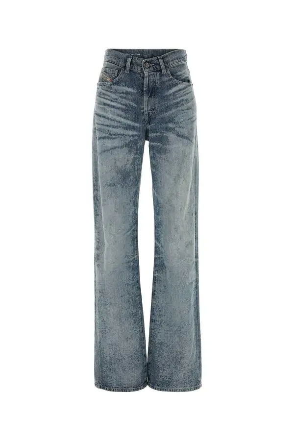 DIESEL® Cotton Denim Jeans - Blue