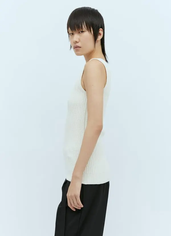 TOTEME Bouclé Knit Tank Top