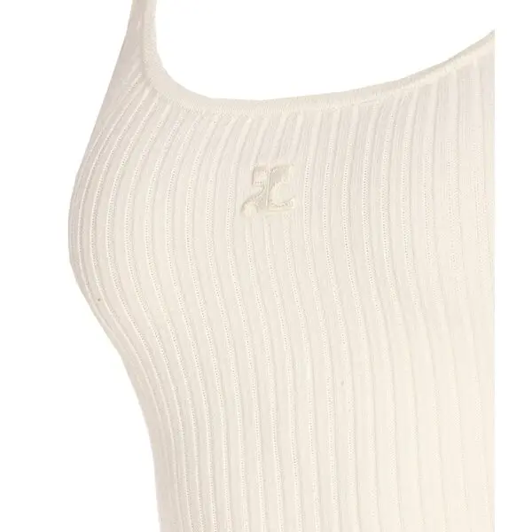 COURREGES Reedition Tank Top - White