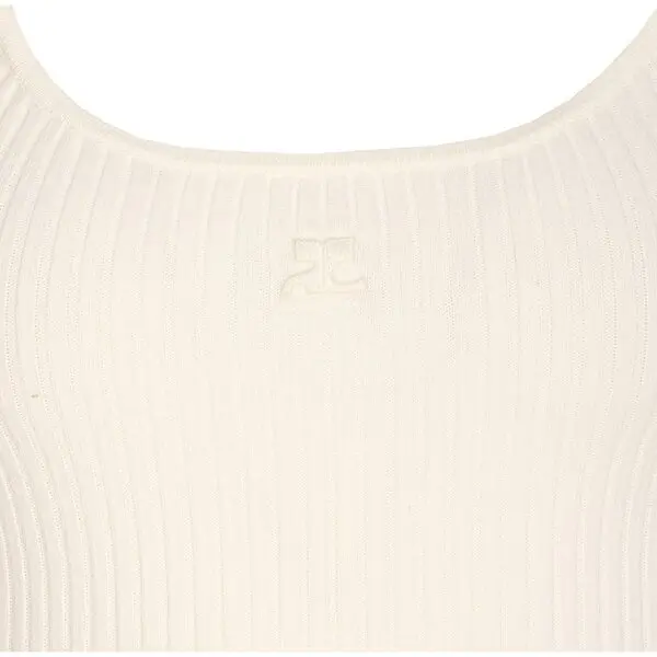 COURREGES Reedition Tank Top - White