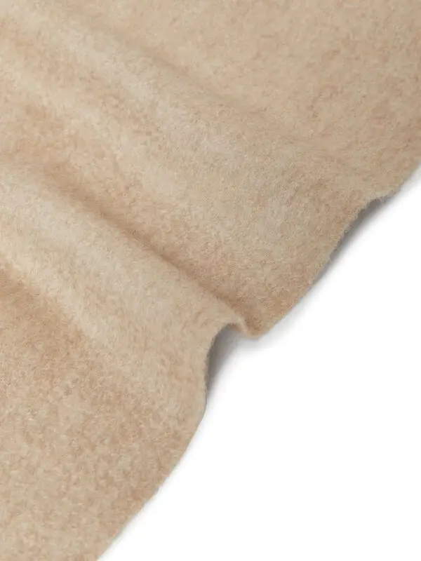Max Mara Cashmere Stole With Monogram Embroidery