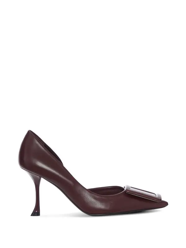 ROGER VIVIER Viv Ville Leather Pumps - Multicolor