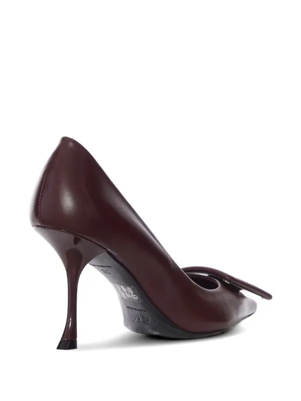 ROGER VIVIER Viv Ville Leather Pumps - Multicolor