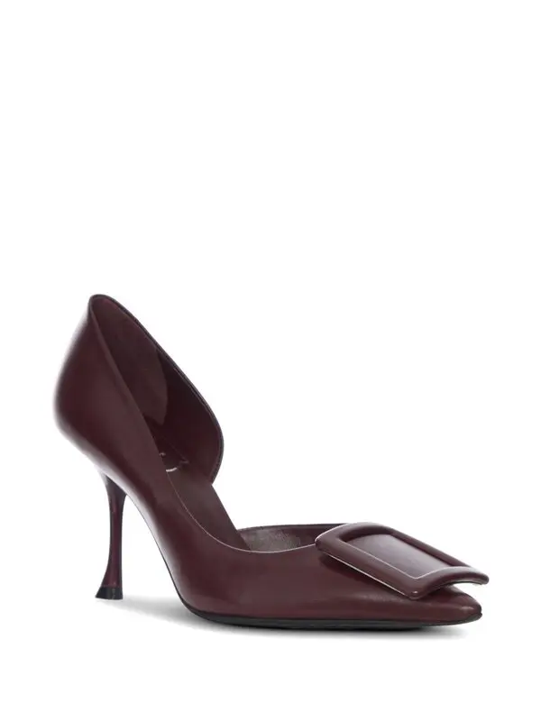 ROGER VIVIER Viv Ville Leather Pumps - Multicolor