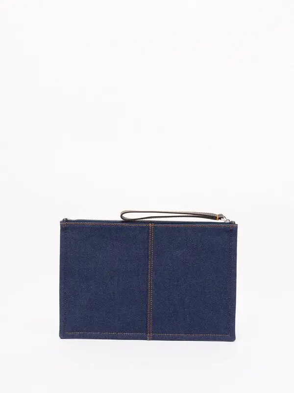 Fendi Flat Pouch Denim