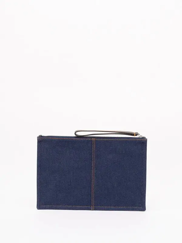 Fendi Flat Pouch Denim - Multicolor
