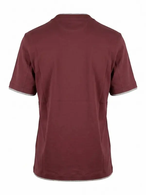 Brunello Cucinelli T-shirt With Faux-layering