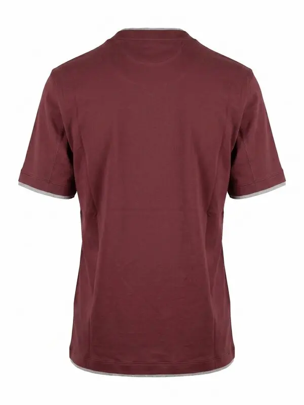 Brunello Cucinelli T-shirt With Faux-layering